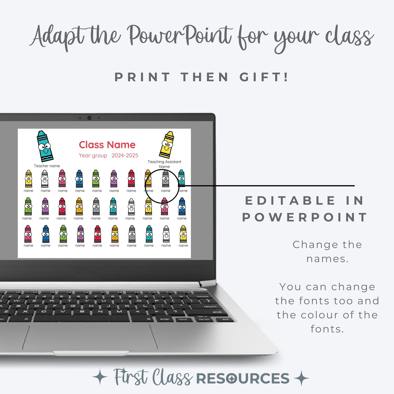 Class Gift Keepsake, End of Year Gift, Gift for Students Editable Print ...