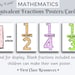 Equivalent Fraction Posters, Fractions Display, Maths Working Wall ...