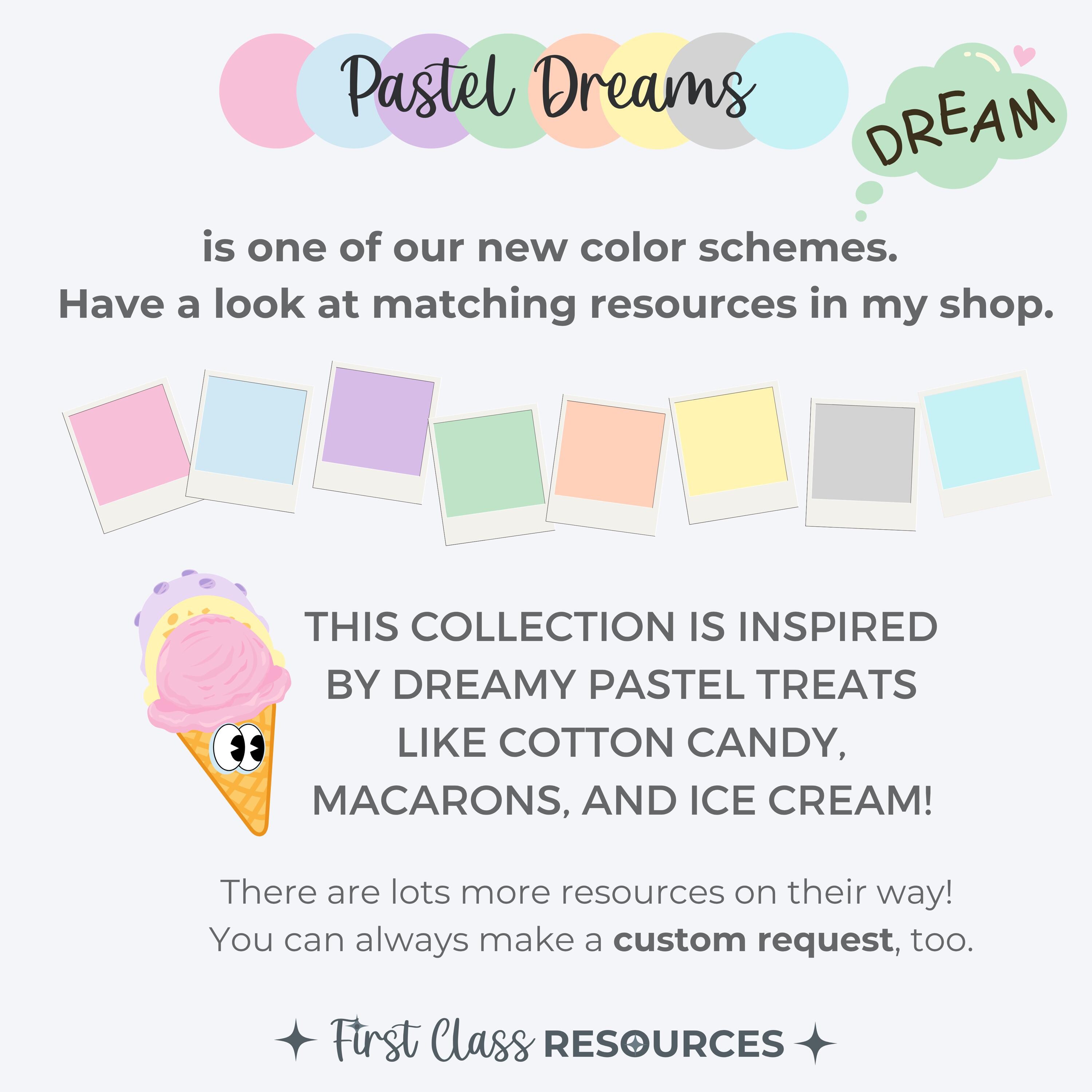 Pastel Alphabet and Number Posters Bundle, Editable A-Z & 1–20 Display ...