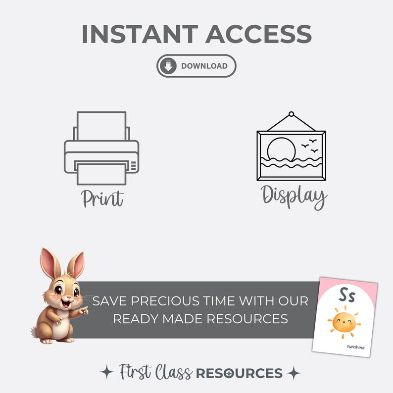 Spring Alphabet Posters, A-Z Letter Recognition, Spring Classroom Decor ...