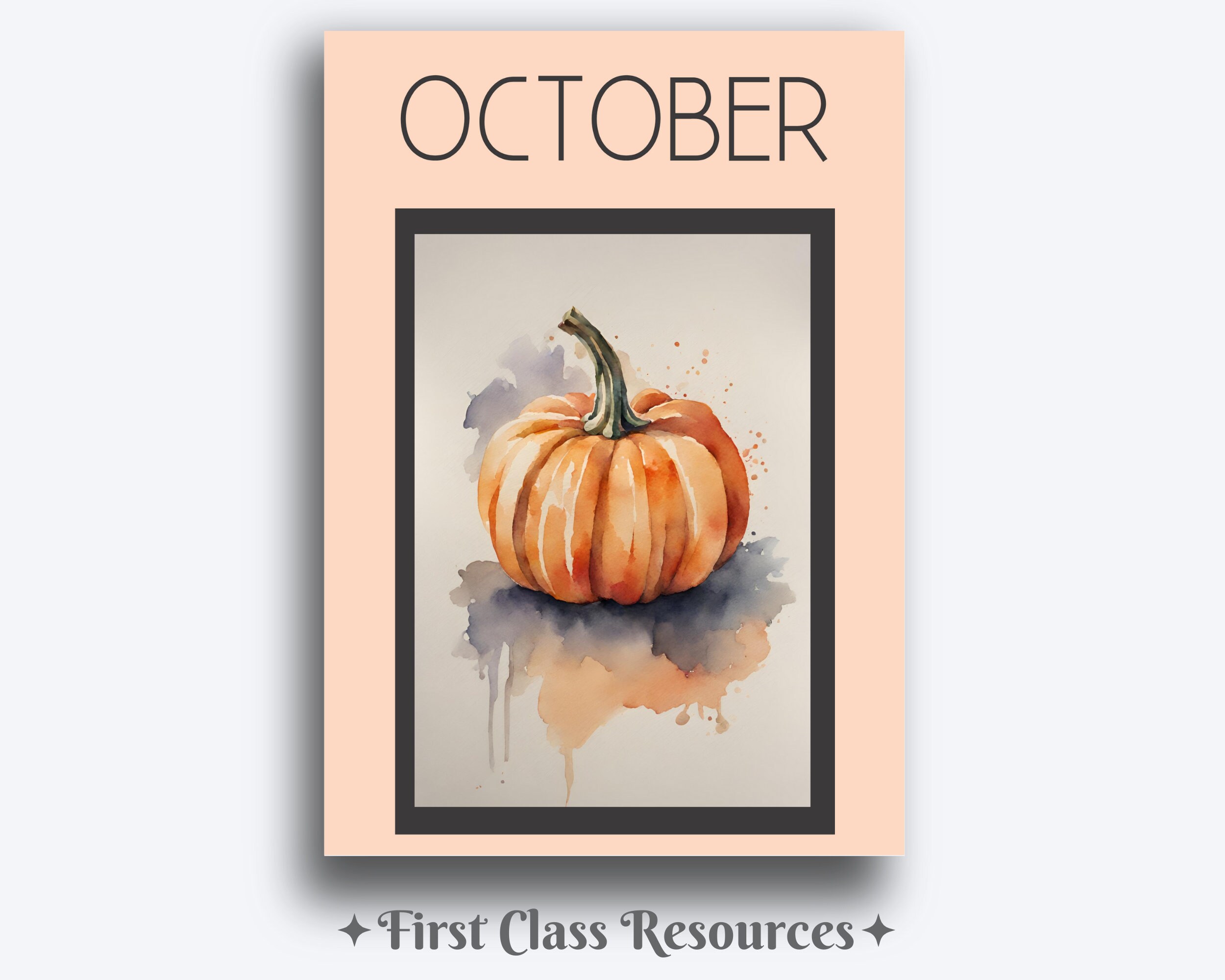 Months of the Year Posters, Months of the Year Printable, Educational ...