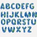 Planet Earth Alphabet Clipart, Planet Earth Letters Earth Day Lettering ...