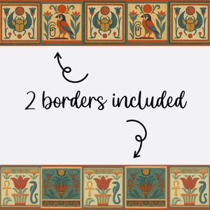 Bulletin Board Displays, Ancient Egypt Bunting and Borders Printable ...