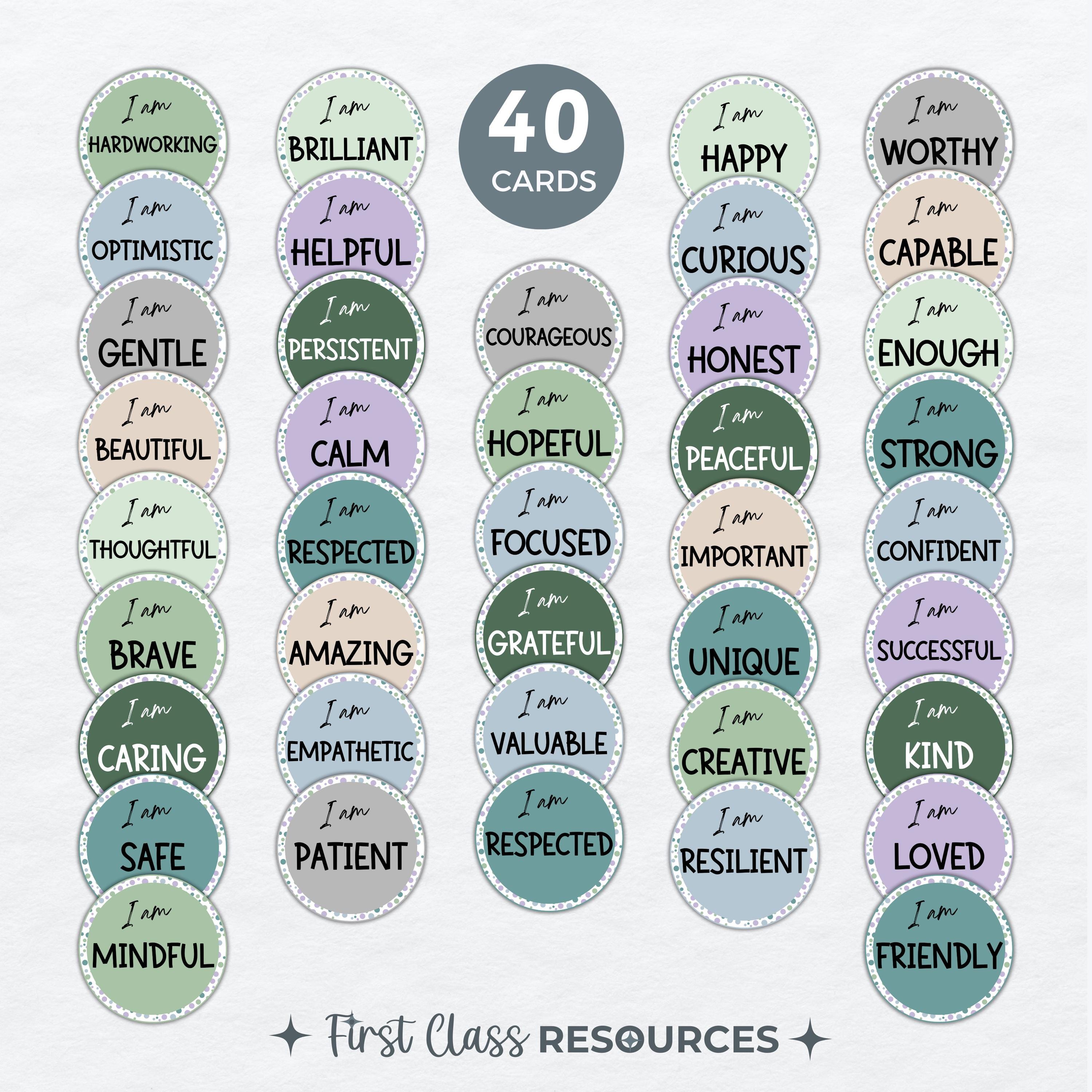 Affirmation Station Classroom Decor, Positive Growth Mindset Display ...