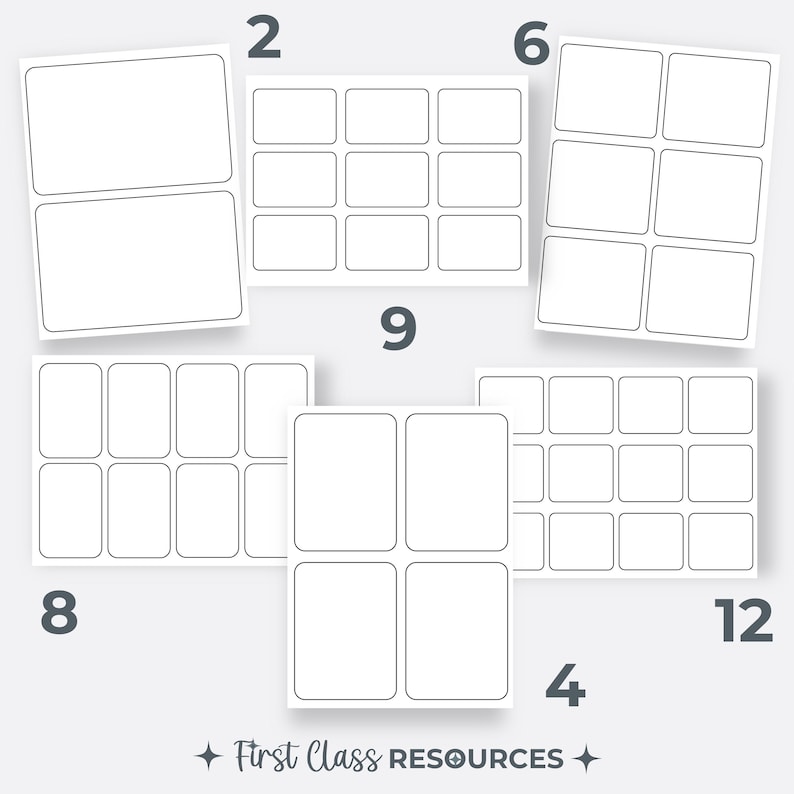 Blank Printable Flashcards, Editable Index Cards, DIY Study Cards ...