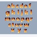 Fire Alphabet Clipart, Fire Alphabet Letters and Numbers, Flaming ...