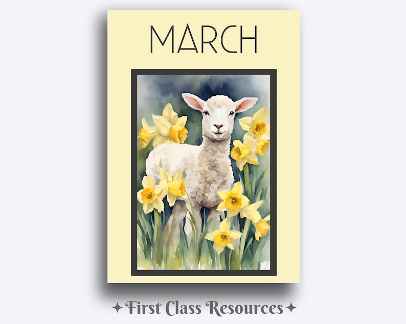 Months of the Year Posters, Months of the Year Printable, Educational ...