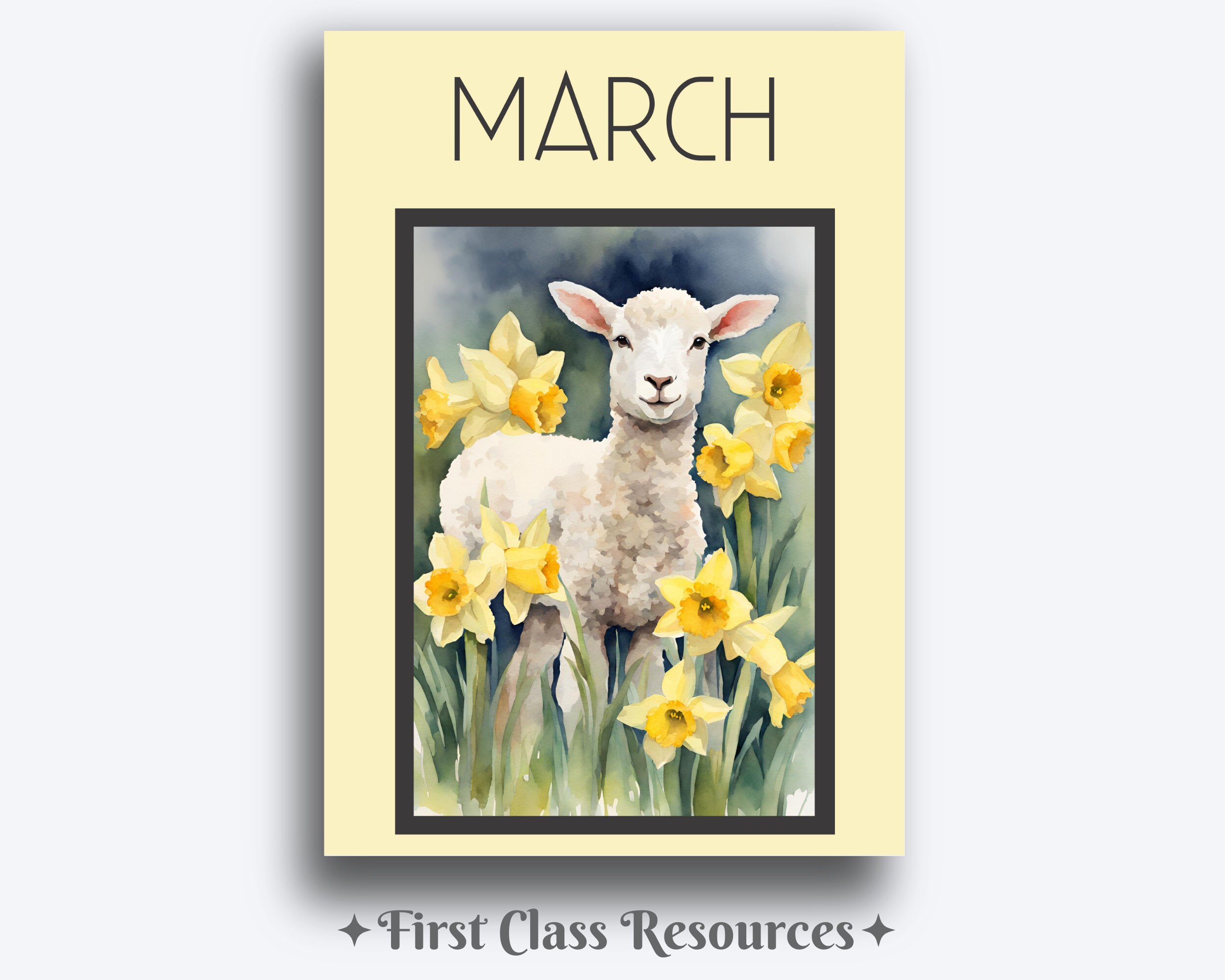 Months of the Year Posters, Months of the Year Printable, Educational ...