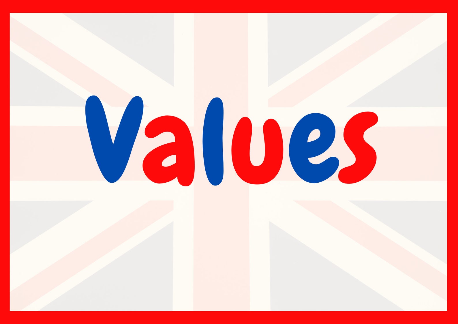 British Values Classroom Posters, Set of 6, Democracy, Liberty ...