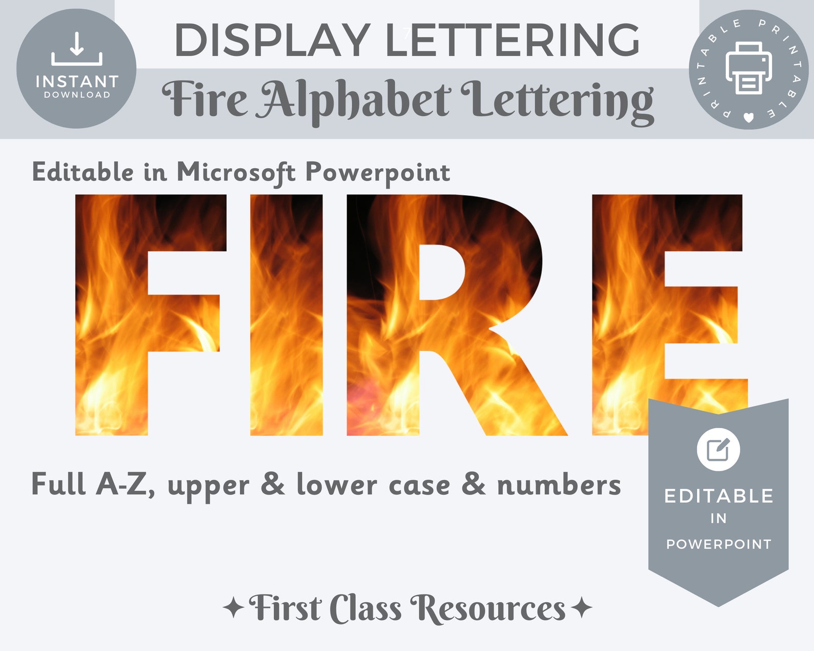 Fire Alphabet Clipart, Fire Alphabet Letters and Numbers, Flaming ...