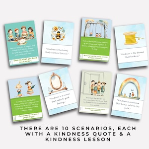 Kindness Cards Printable Flashcards Posters Inspirational Quotes for ...