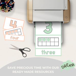 Numbers 0-10 Posters, Ten Frame Number Poster Preschool Reception ...