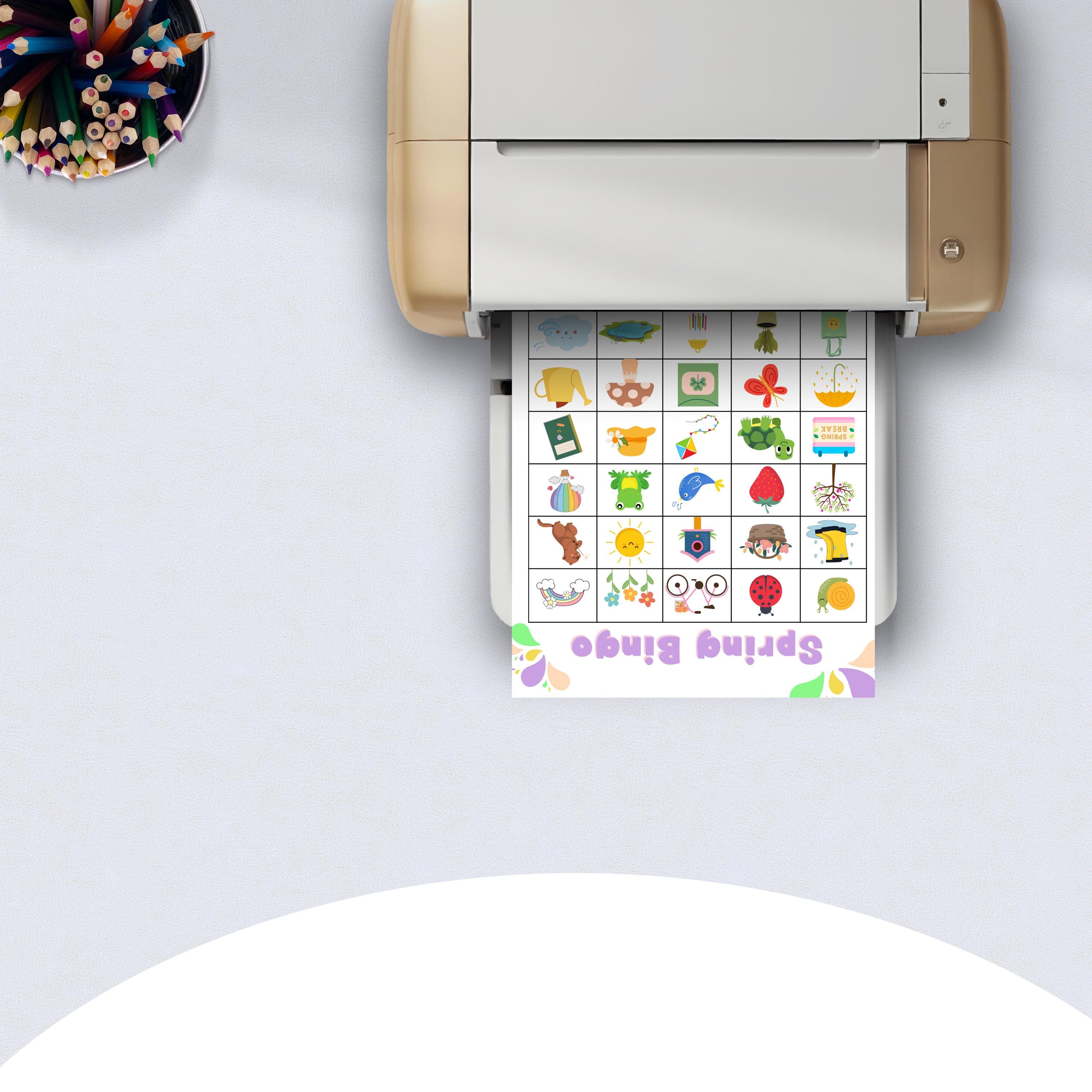 Kids Spring Bingo Cards, Spring Activity for Kids, Bingo Game Printable ...