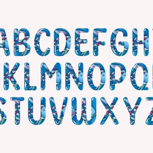 Rainbow Fish Lettering, Classroom Decor, Classroom Display, Editable ...