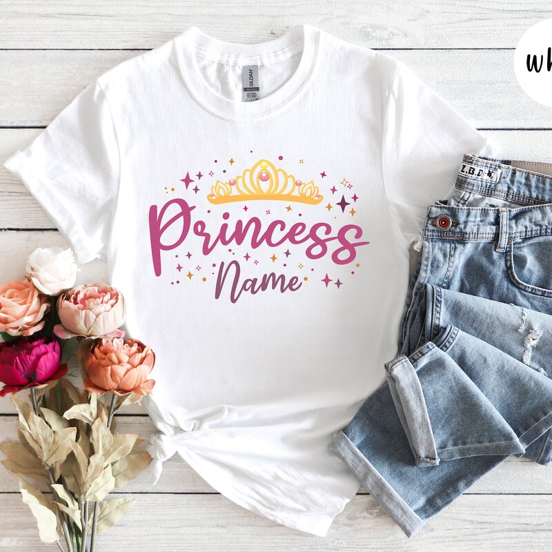 Princess Tshirt - Etsy