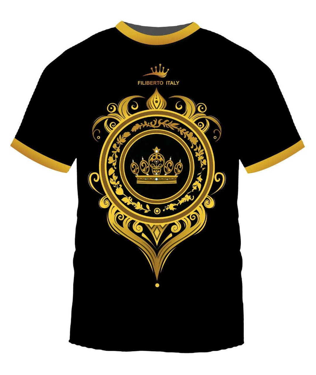 Luxury Tshirts for Men, Most Gorgeous T Shirt, Black Designer's T Shirt for Glamorous People ...