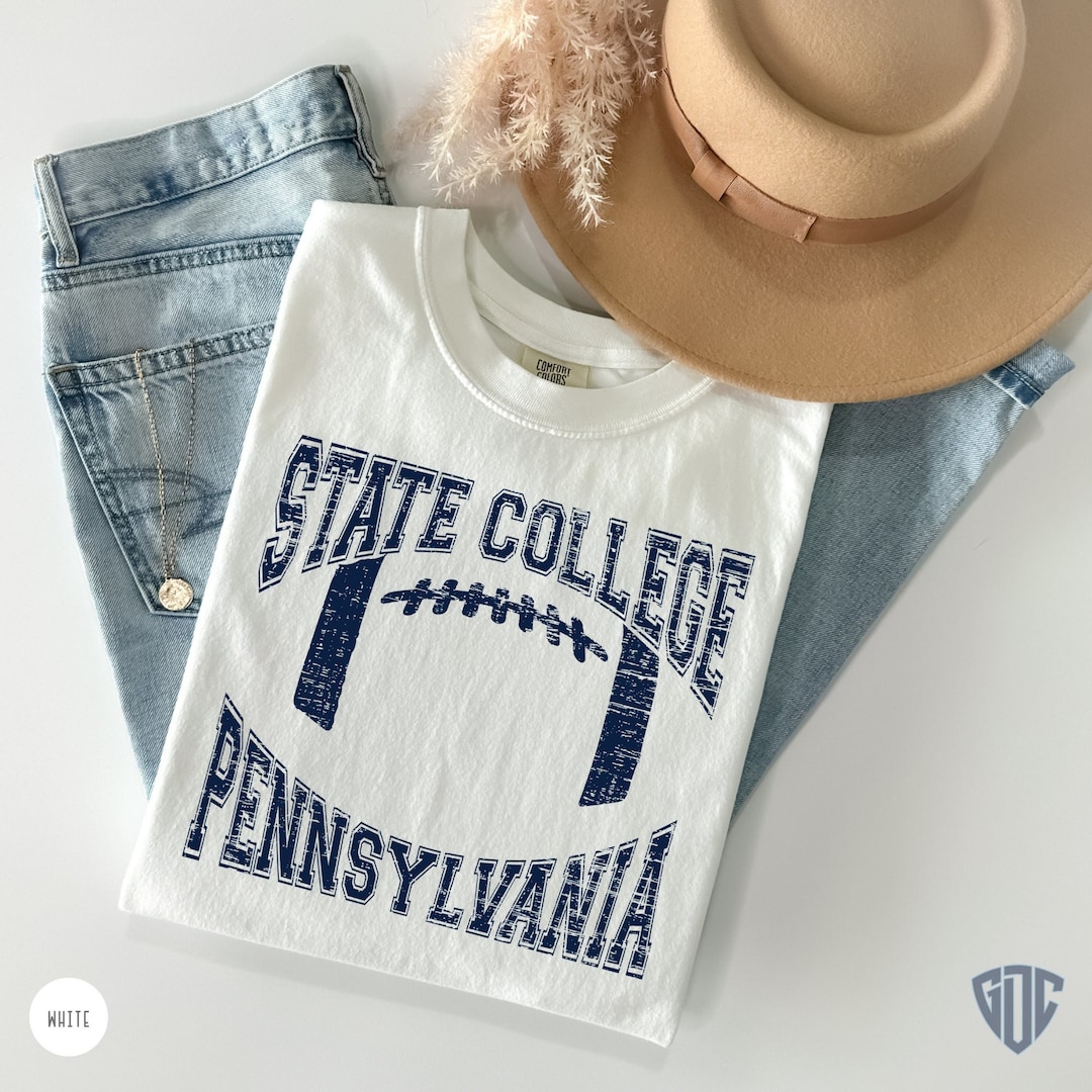 State College Pennsylvania Football Shirt, T-shirt for Gameday, Apparel ...