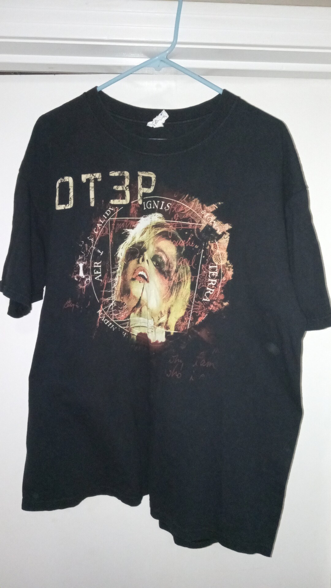 OTEP Band Shirt Original 2000s Black One Sided Anvil Tag Heavy - Etsy
