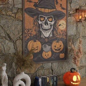 Halloween Art Print Vol 5 Spooky Poster Print Haunted House Print ...