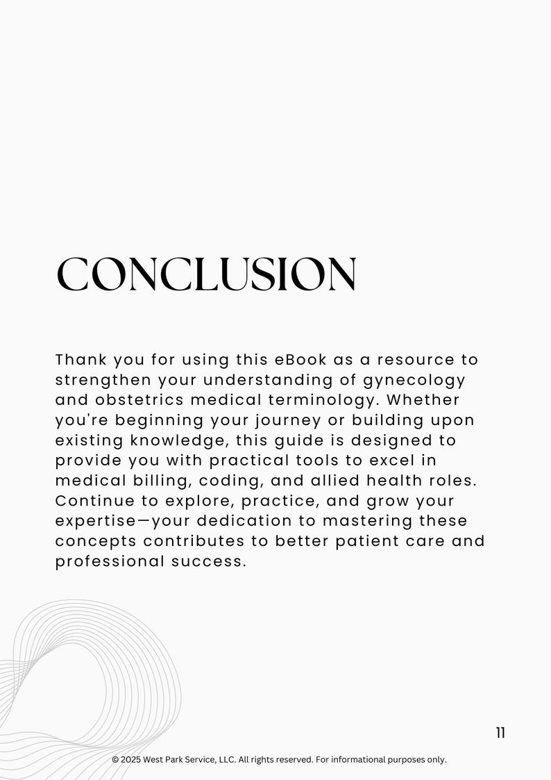Gynecology and Obstetrics Medical Terminology – Beginner & Intermediate ...