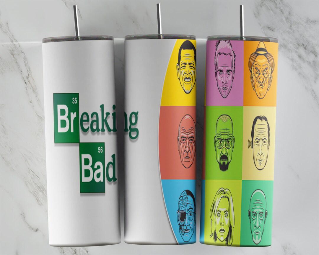 Breaking Bad Tumbler Design, 20 Oz Skinny Tumbler Design, Sublimation ...