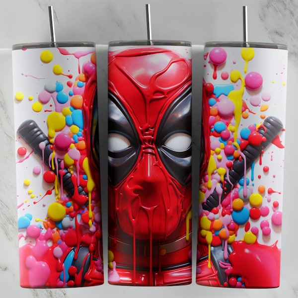 Deadpool Tumbler - Etsy