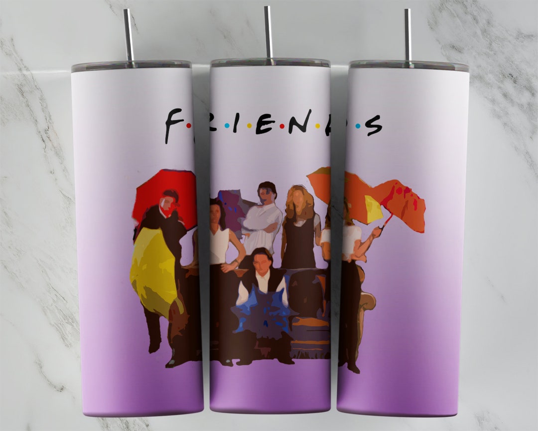 Friends Tumbler Design, 20 Oz Skinny Tumbler Design, Sublimation Image ...