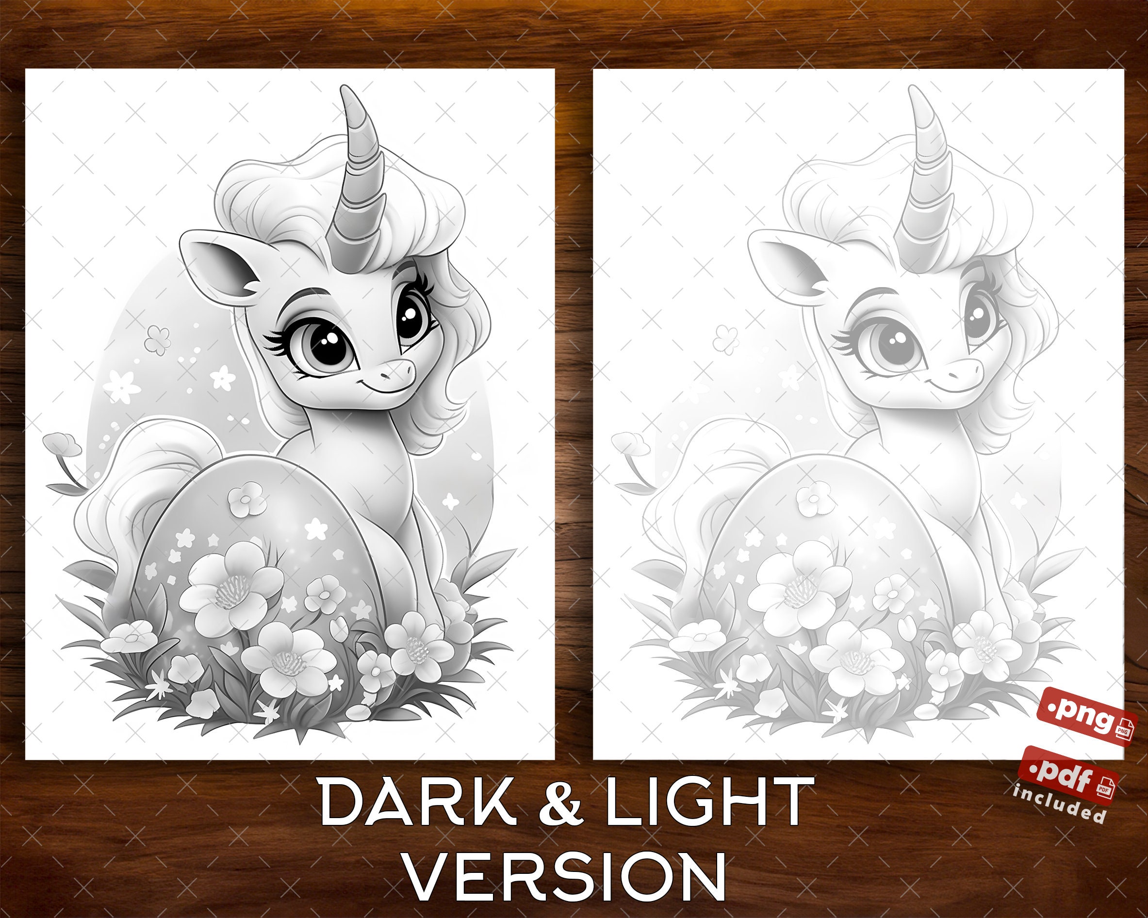 Cute Unicorn Coloring Pages for Kids Kawaii Unicorn Coloring Pages ...