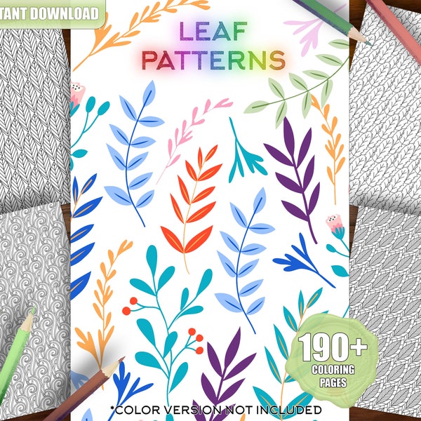 Coloring Pattern - Etsy