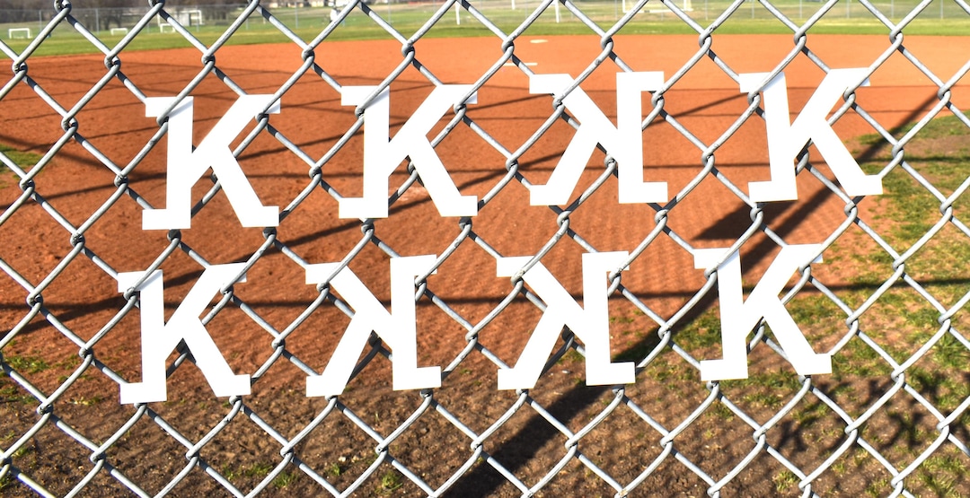 Personalized Baseball Softball Strike Out Ks 12 or 18 Pk Bag - Custom ...