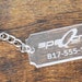 Custom Acrylic Keychains Advertising Gifts Party Promotional - Etsy