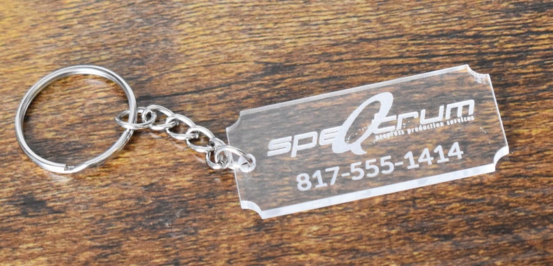 Custom Acrylic Keychains Advertising Gifts Party Promotional - Etsy