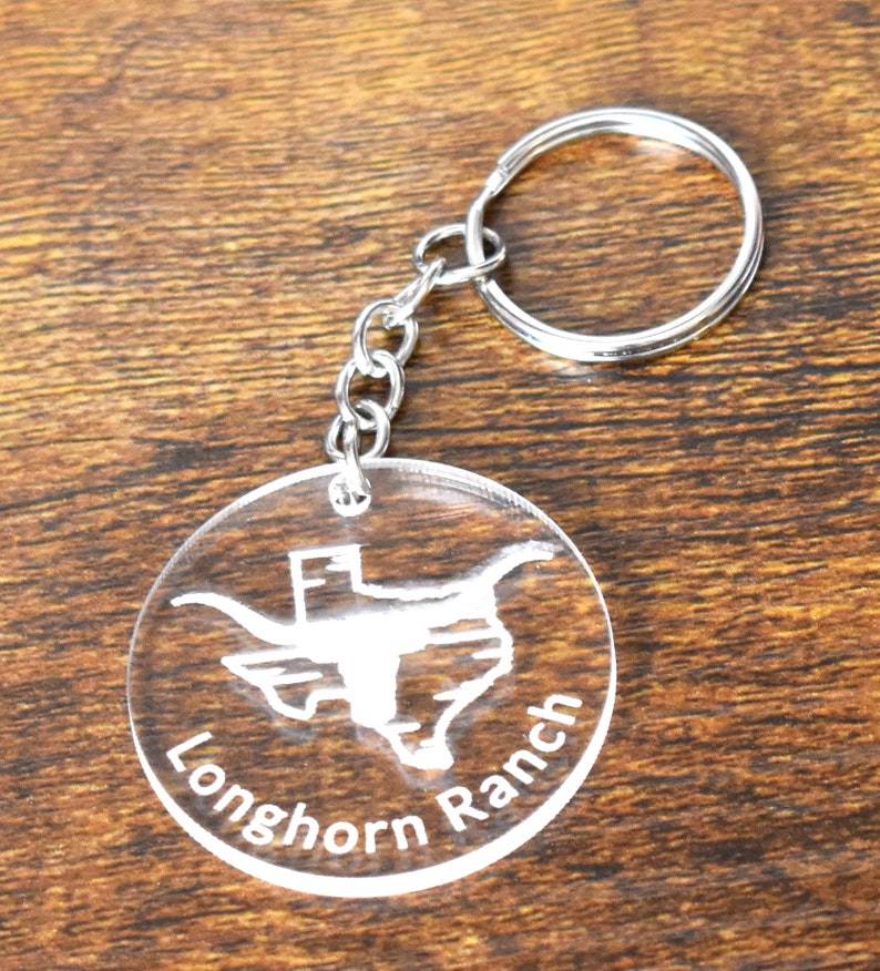 Custom Acrylic Keychains Advertising Gifts Party Promotional - Etsy