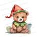 Teddy Bear Witch Clipart PNG Sublimation Printing - Etsy