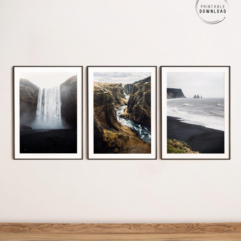 Canvas Photo Print Iceland - Etsy