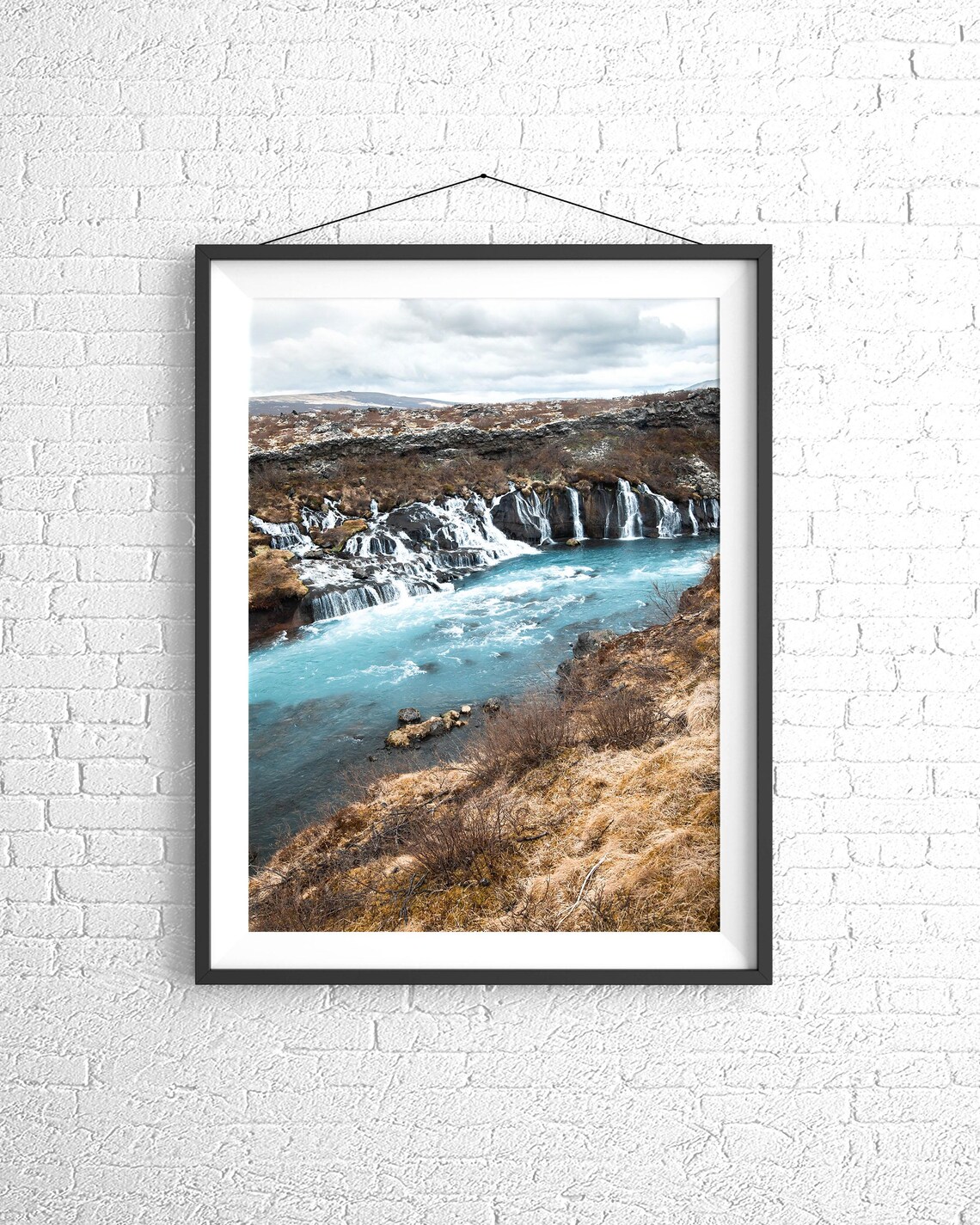 Gallery Wall Set of 9 Printable Posters, Icelandic Landscape, Bundle of ...