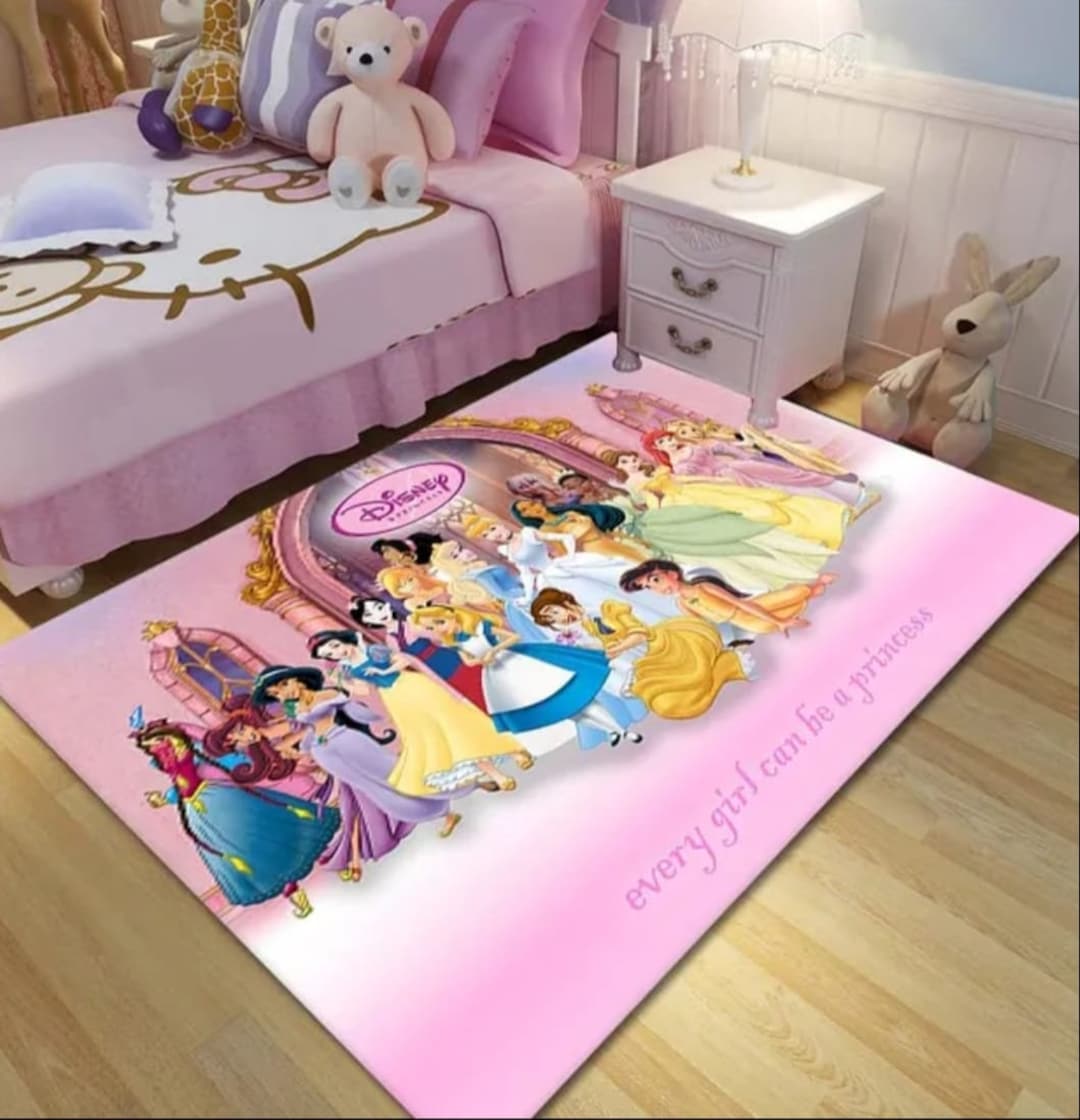 Disney's Princess Carpethalloween Carpet Stitch Scream - Etsy