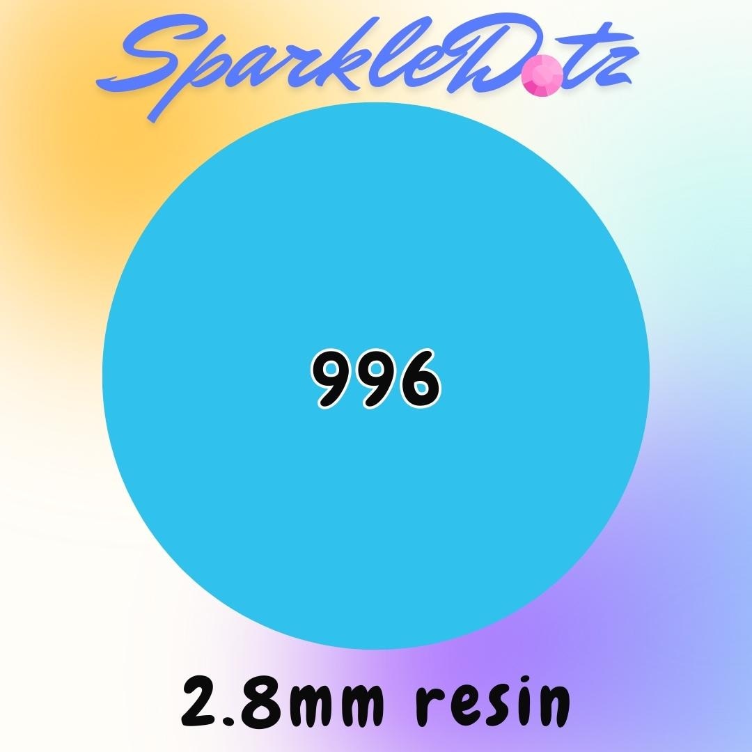 DMC 996 Round Sparkle Dotz Diamond Painting Resin Drills 2.8mm Ss10 Rhinestones Diamond Art ...