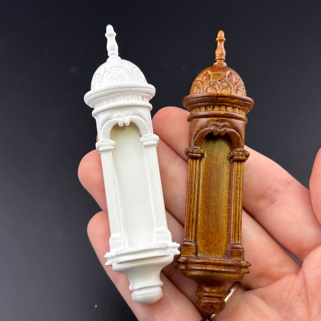 Small Victorian Carved Wall Niche for Dollhouse Miniatures 1:12 Scale ...