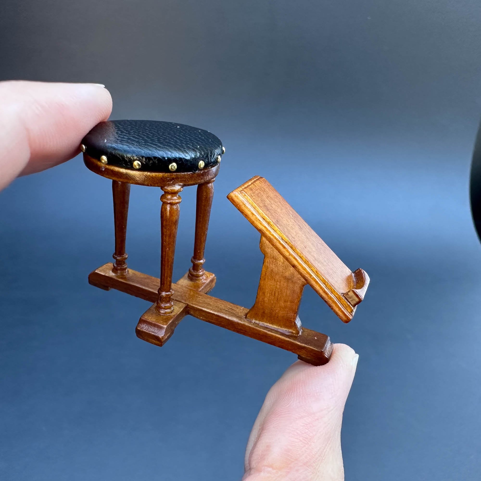 Salesman Sizing Fitting Stool Bench Foot Rest Chair Jacobean - Etsy