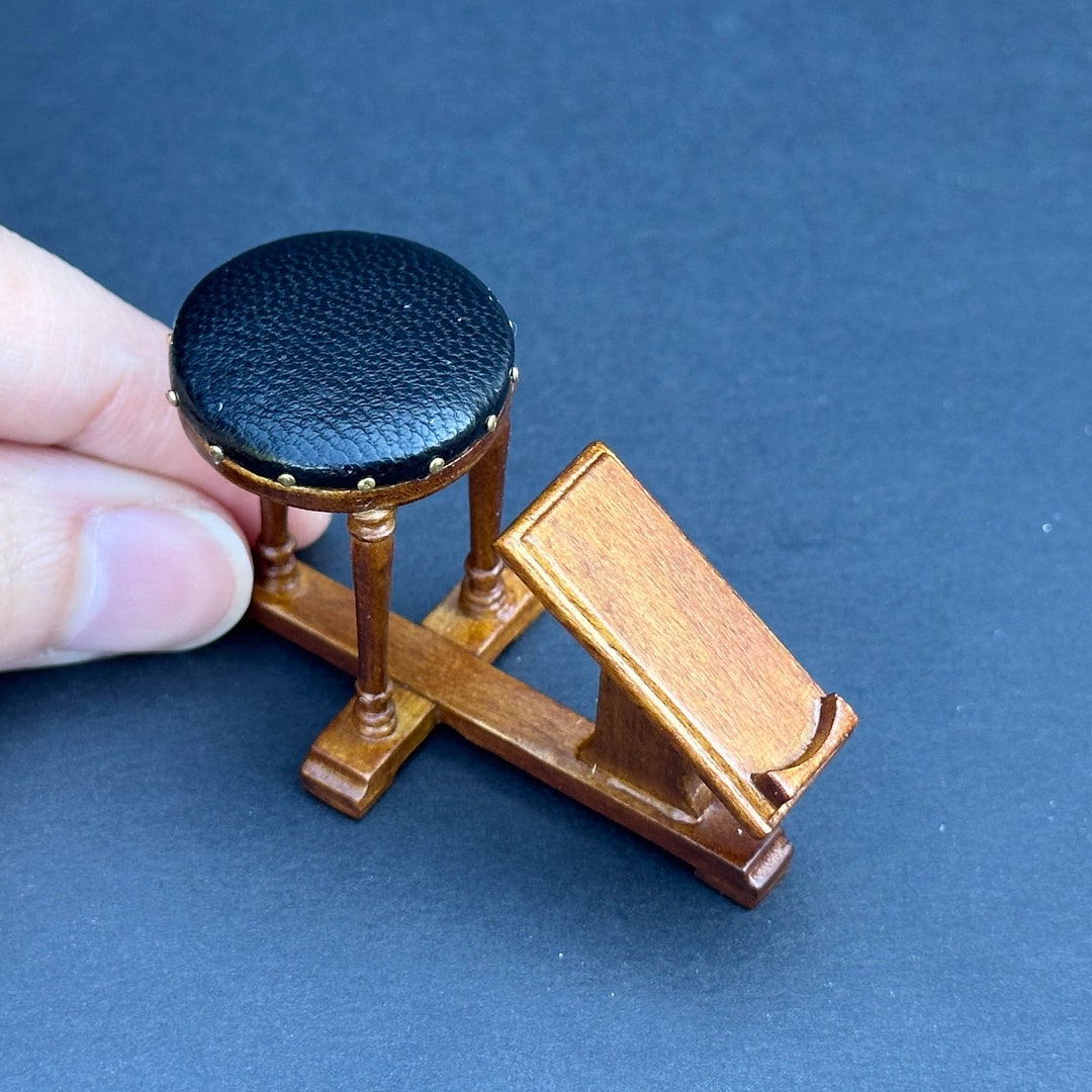 Salesman Sizing Fitting Stool Bench Foot Rest Chair Jacobean - Etsy