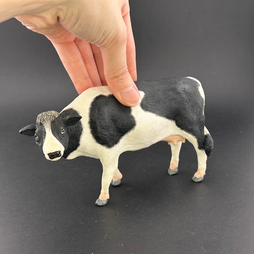 A Cow or Bull in an Accurate 1:12 Scale for Dollhouses Miniature Farm ...
