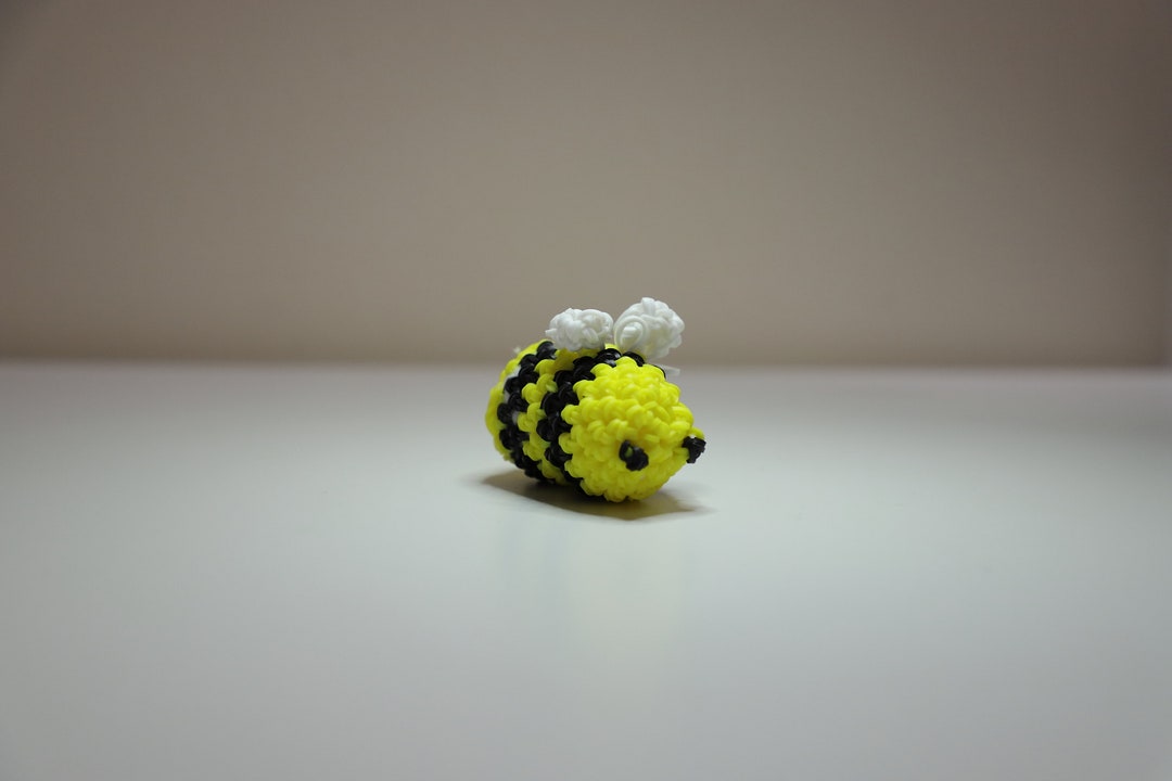 Bee Rainbow Loom Loomigurumi - Etsy
