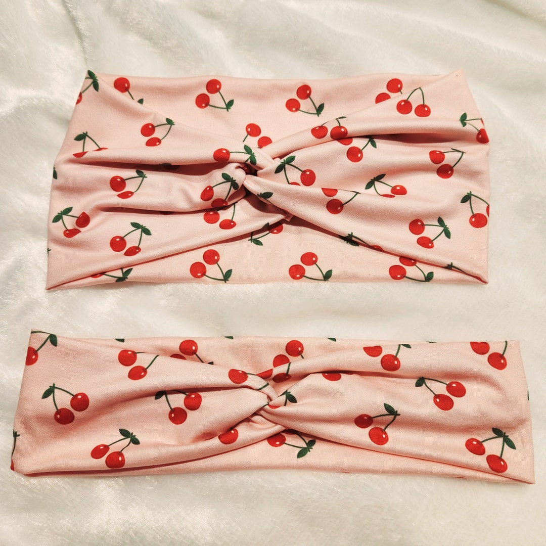 Cherry Headband, Turbans, Gifts for Girls - Etsy