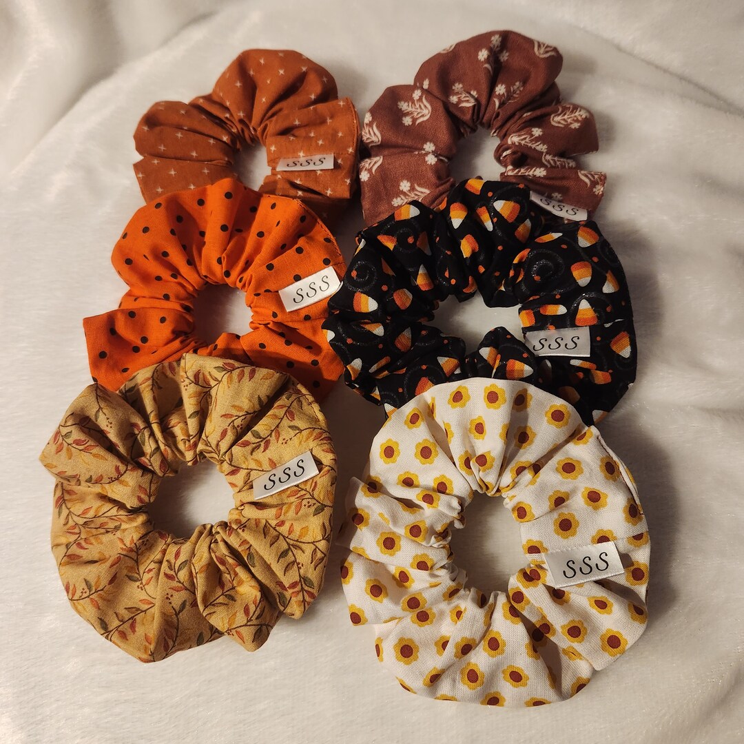 Fall Scrunchies, Hair Ties, Hair Accessories, Hairbows, Hair Care ...
