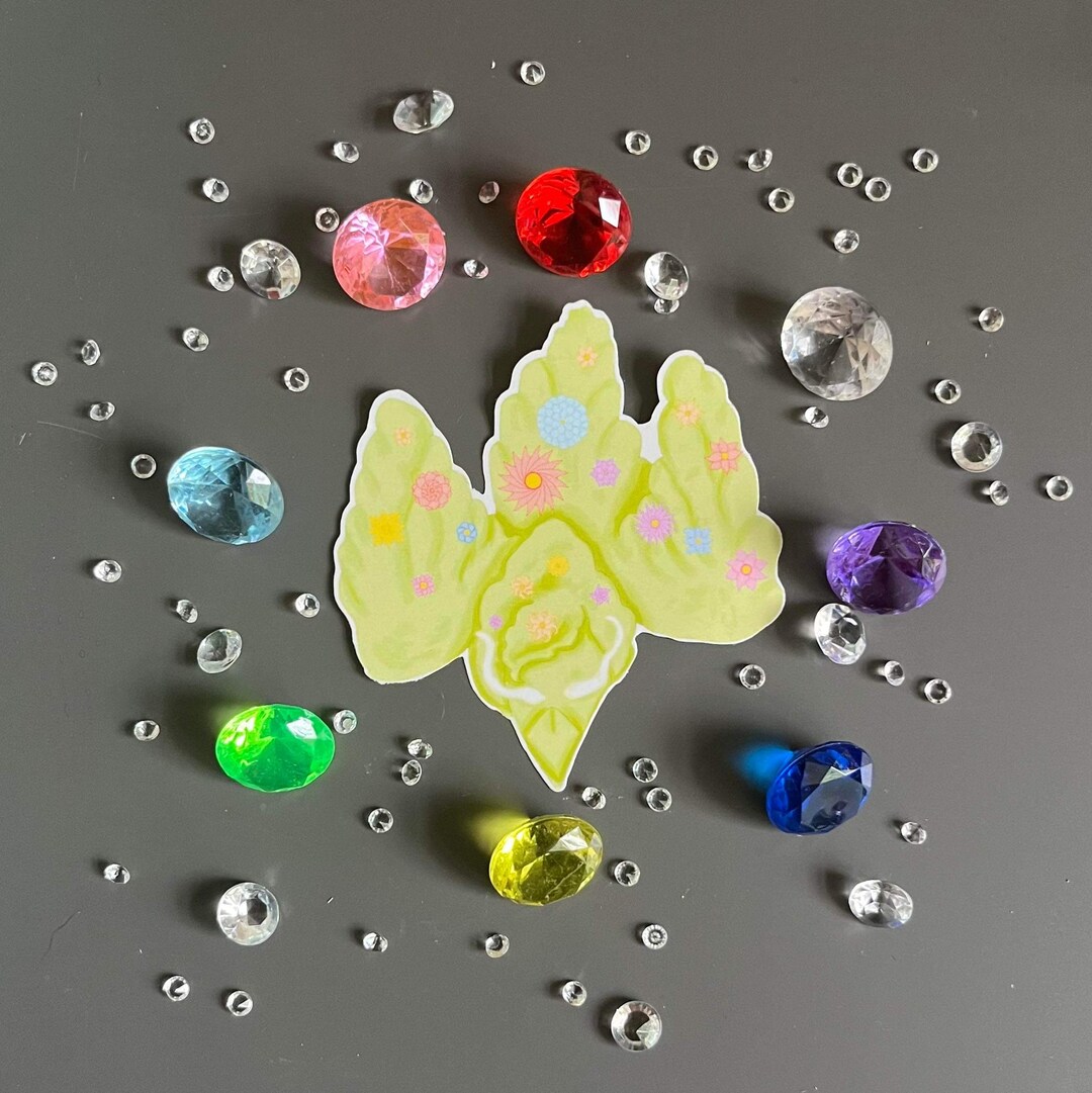 Garden Bird Semi Transparent Sticker - Etsy