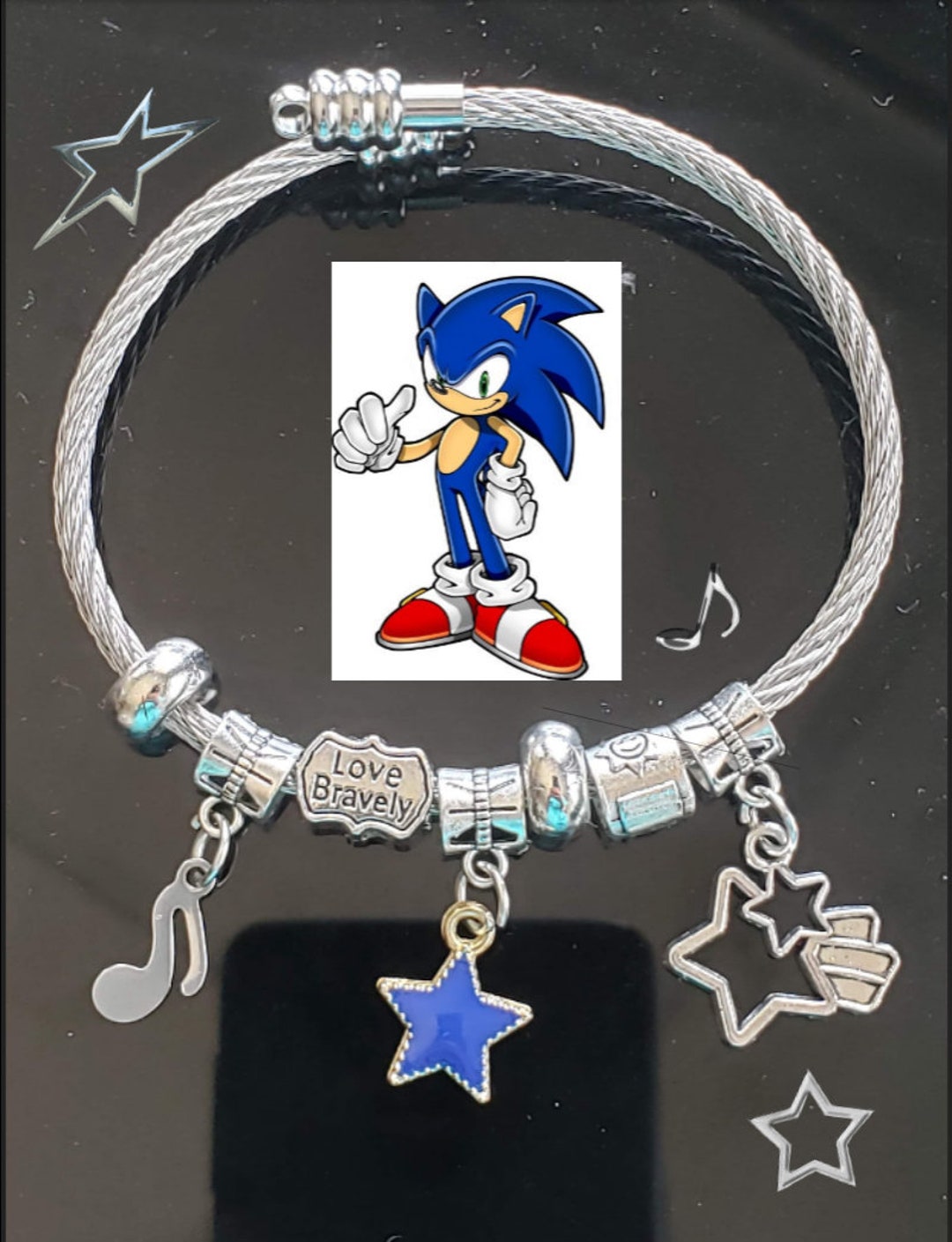 Sonic Inspired Bracelet - Etsy