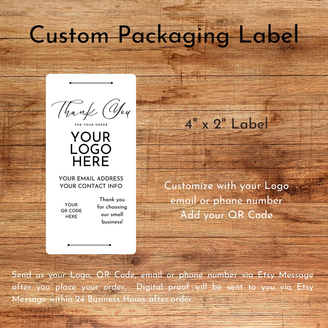 Custom Rectangle Labels, Custom Labels, Packaging Labels, Mailing ...