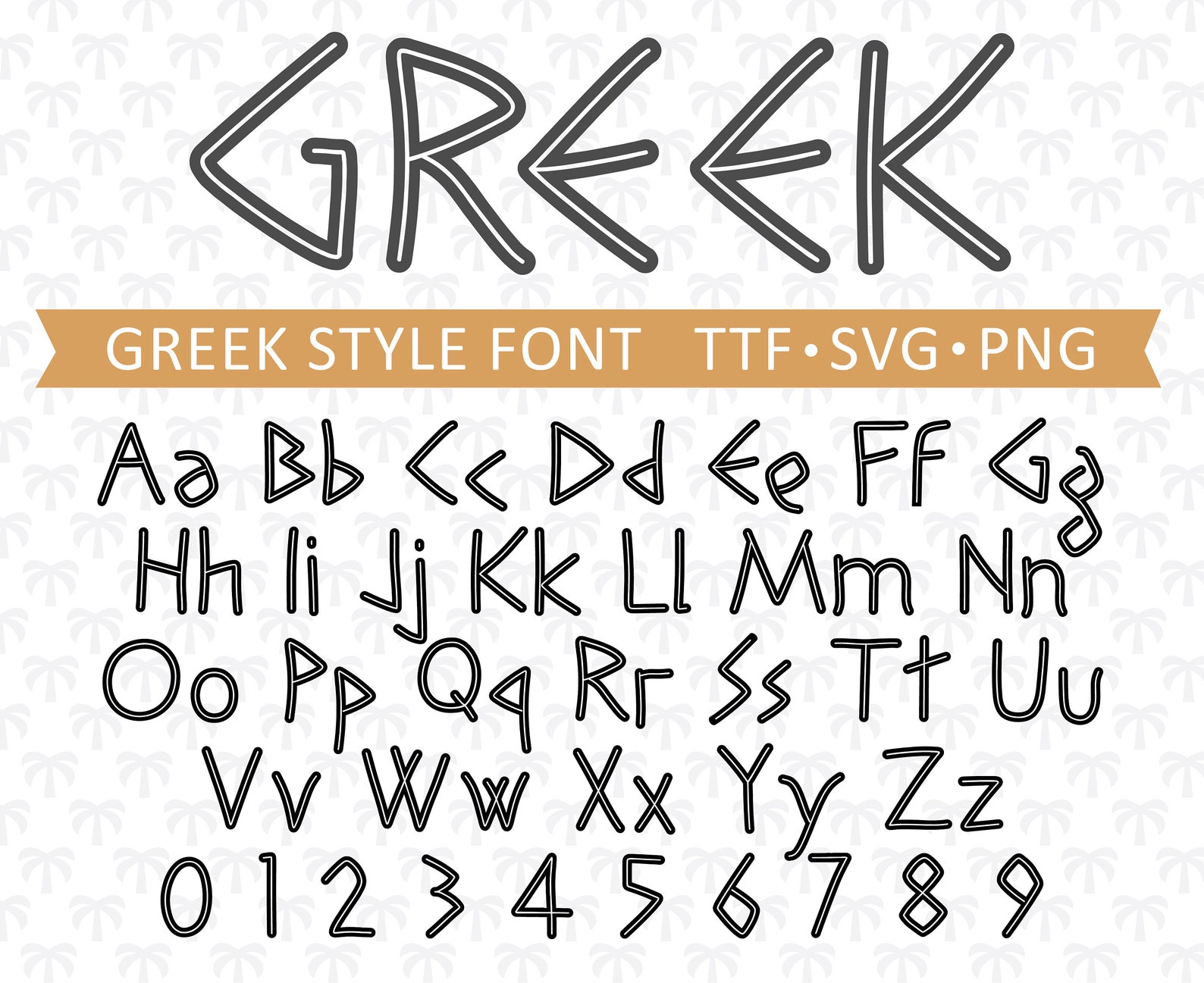 Greek Font Ancient Greece Font Ancient Font Styles Greek Letters Font ...