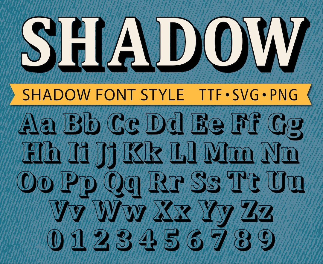 Shadow Font Shadow Script Font Shadow Font Style Shadow Letters Font With Outline Shadow Font ...